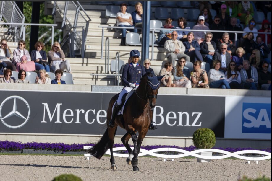 Anna Buffini, a Dressage Show’s Grand Prix Star