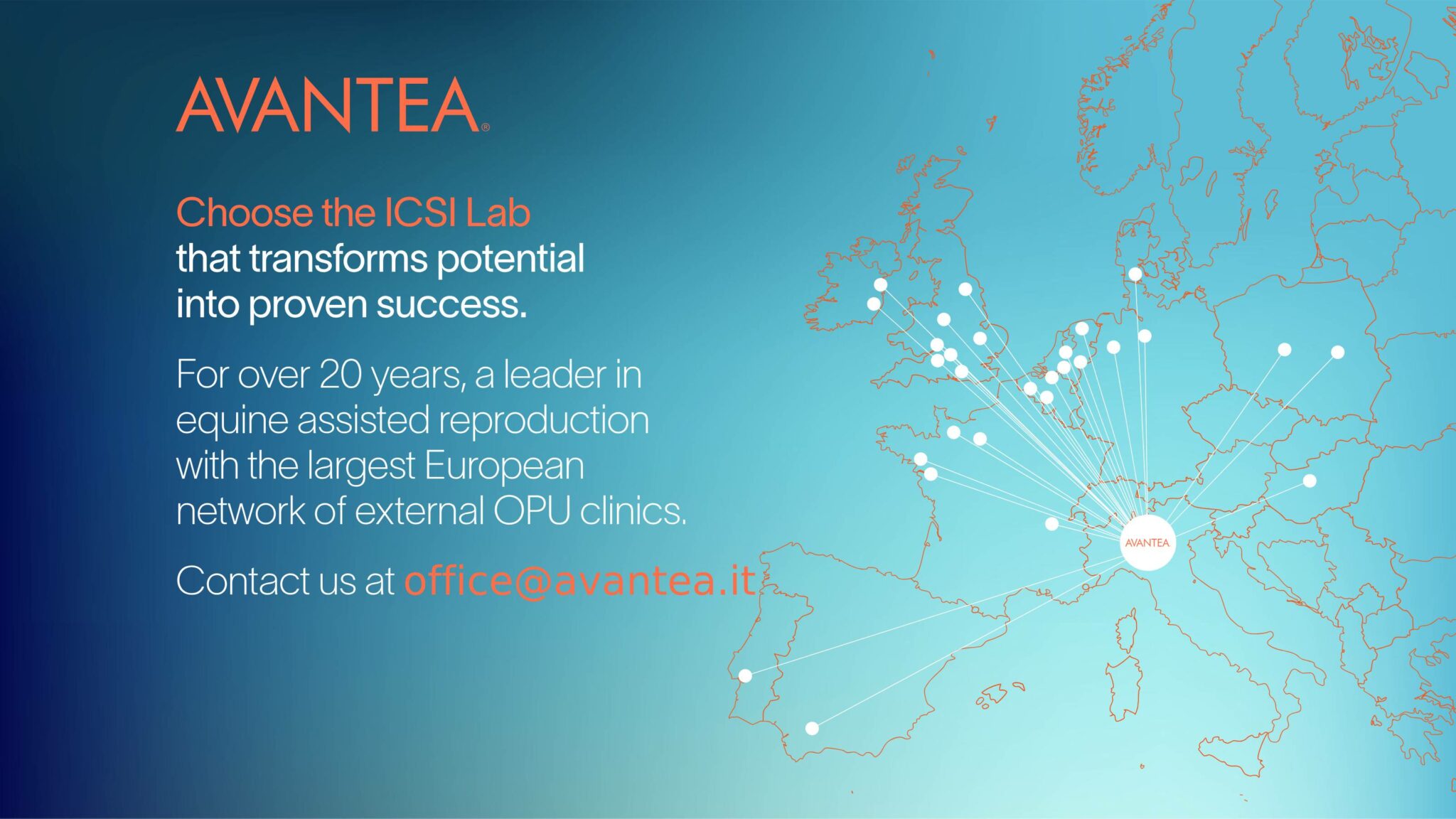 Avantea: supporto per la riproduzione assistita equina