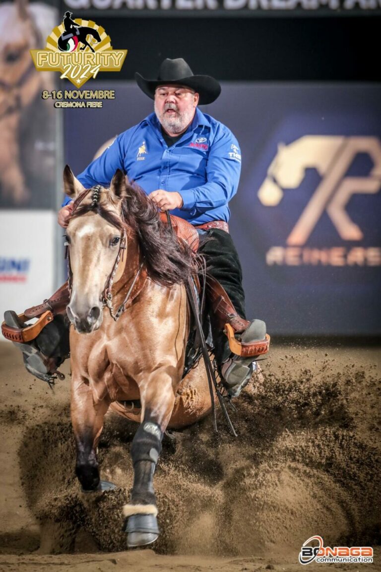 Ettore Baldazzi: il reining è danza tra cavaliere e cavallo